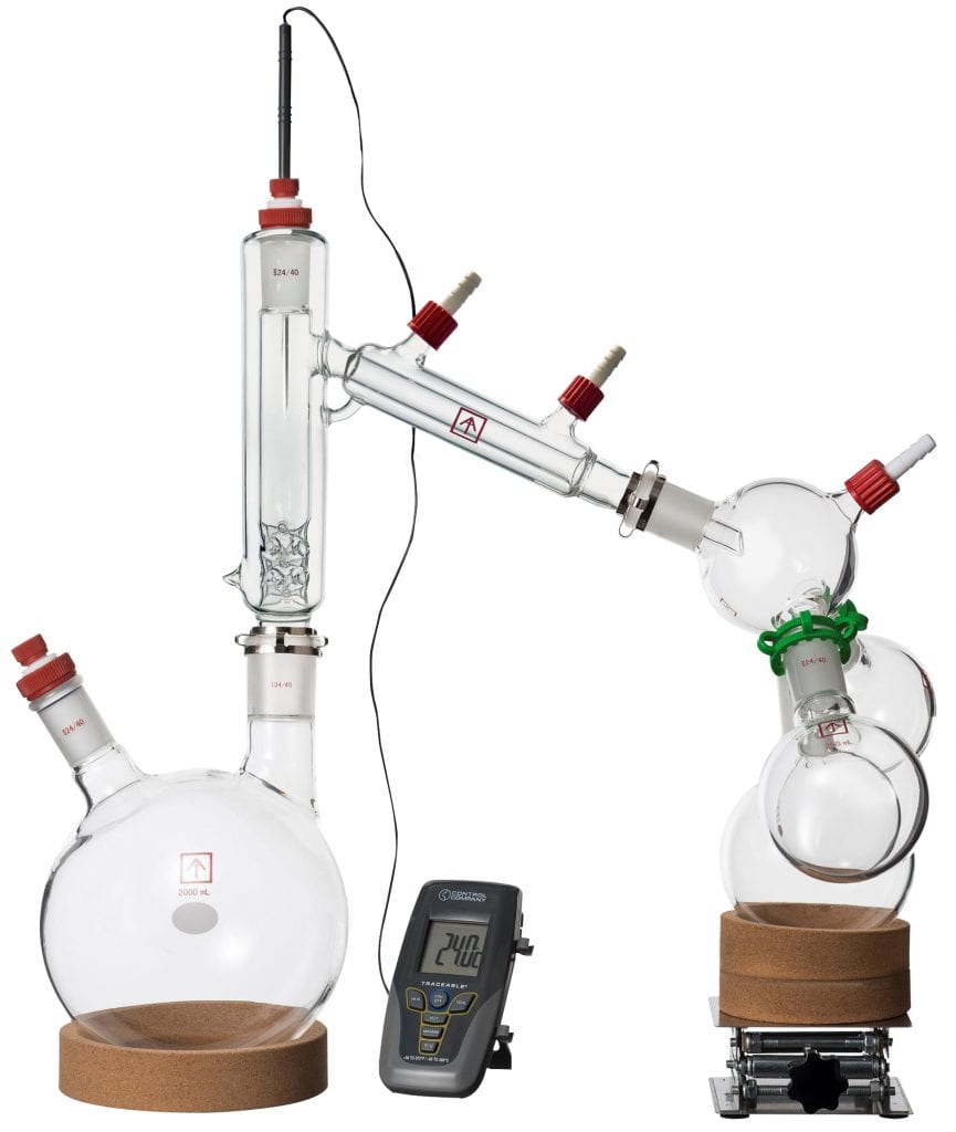 Ai 2L Short Path Distillation Kit with Multiple Receiving Flasks ...